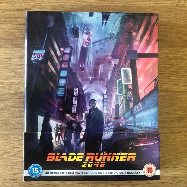 BLADE RUNNER 2049 4K UHD +blu limited edition box set Ryan Gosling ...