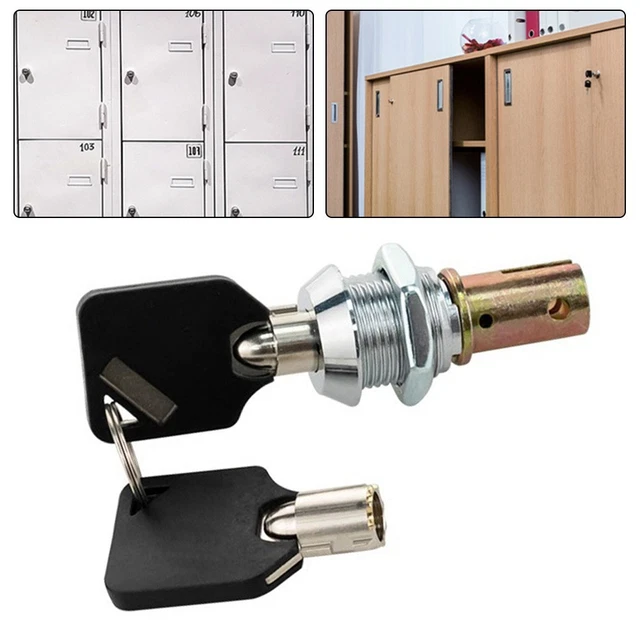 COMPLETE TOOLBOX LOCK Kit with Two Keys Perfect for Drawer Security ...