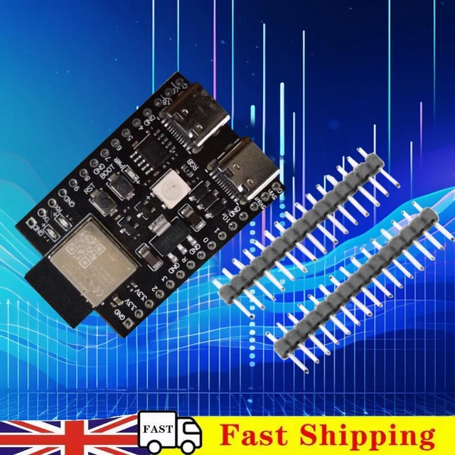 ESP32/ ESP32-S3/ESP32-C3 DEVELOPMENT Board Dual Type-C (ESP32-C3) £7.18 - PicClick UK