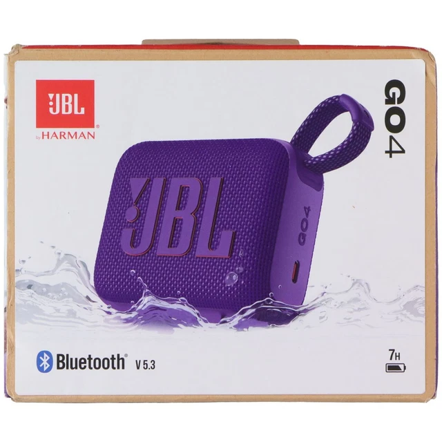 JBL GO 4 Ultra-Portable Waterproof and Dustproof Bluetooth Speaker ...