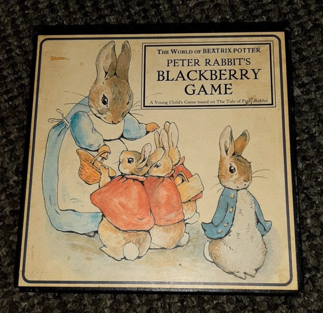 RARE VTG 1997 Beatrix Potter Peter Rabbit & Benjamin Bunny BLACKBERRY ...