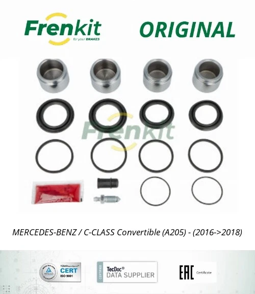 FRENKIT CALIPER REPAIR Kit + Piston 243972 - MERCEDES-BENZ - C-CLASS Convertible EUR 37,62 ...