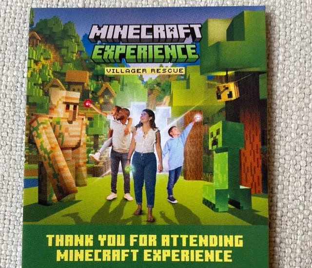 LONDON MINECRAFT EXPERIENCE Villager Cape Code x 10 £93.70 - PicClick UK