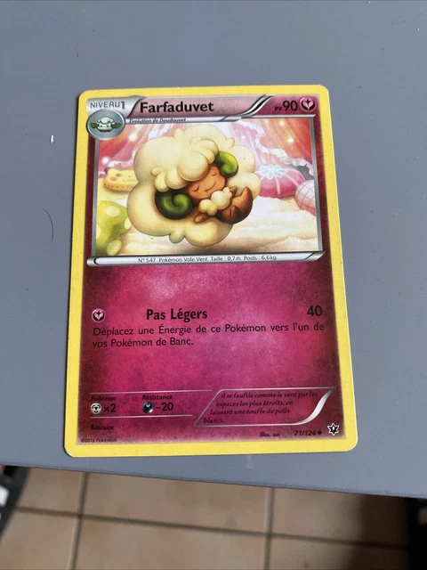 CARTE POKÉMON 71/124 Farfaduvet 90 PV XY - Impact des Destins NEUF FR ...