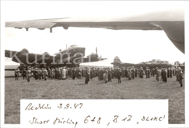 Q167 FOTO WEHRMACHT Archiv Repro Luftwaffe Flugzeug Rechlin Beute USA ...