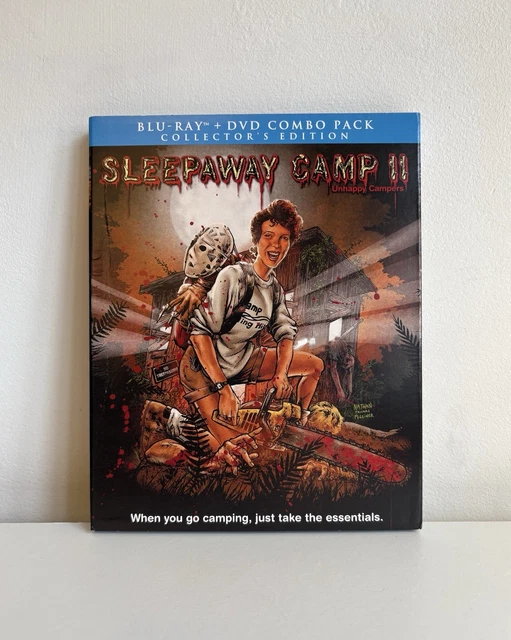 SLEEPAWAY CAMP II: Unhappy Campers - Scream Factory Blu-ray DVD w ...