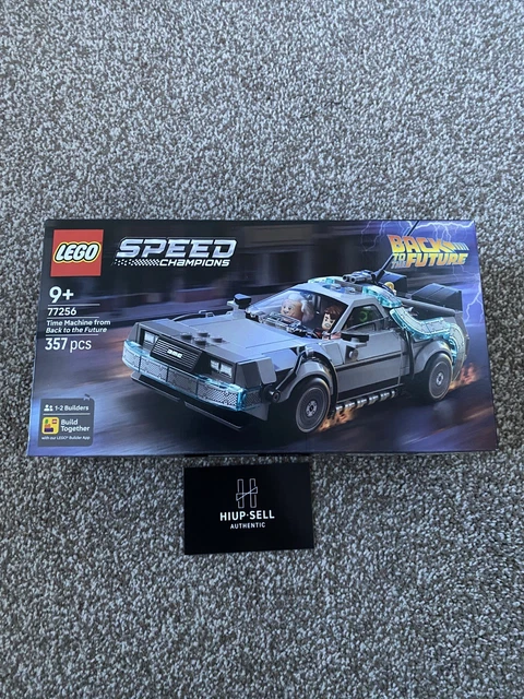 LEGO SPEED CHAMPIONS 77256 Time Machine from Back to the Future - Fast ...
