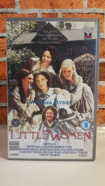LITTLE WOMEN VHS Big Box Ex Rental 1994 Winona Ryder Kirsten Dunst VGC ...