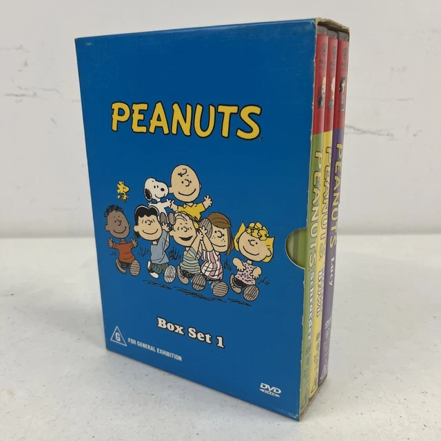 PEANUTS BOX SET 1 DVD Collection 3 Volumes Episodes Region 4 Free ...