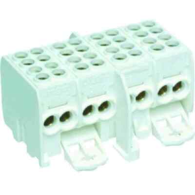 HAGER MAIN LINE Junction Terminal 4 Pole. Finger Safe ever POL 4x25x16 ...