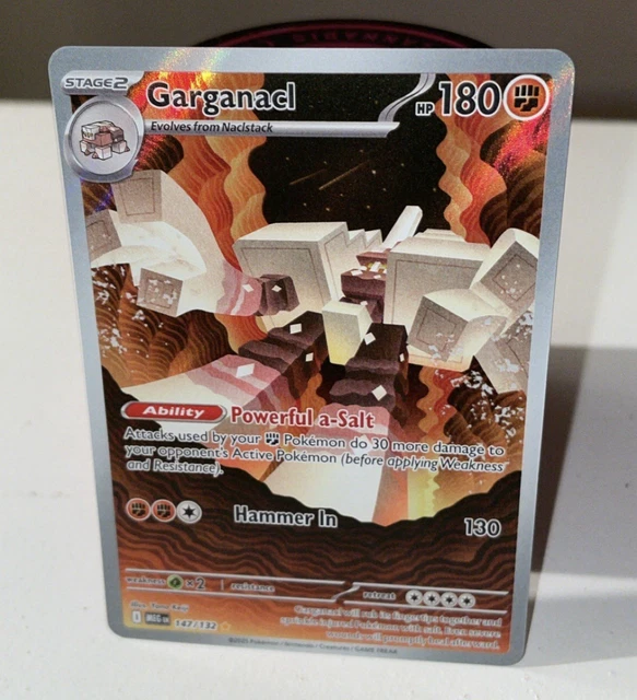 GARGANACL 147/132 ILLUSTRATION Rare Me01: Mega Evolution 2025 NM ...