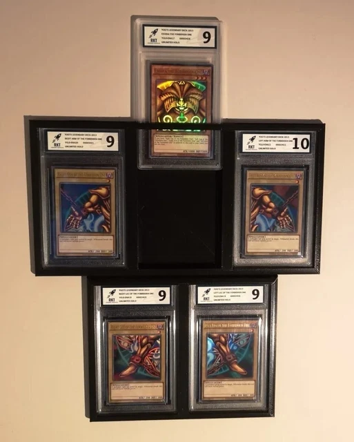 YU GI OH Exodia The Forbidden One - Wall Mountable Display Frame Set ...