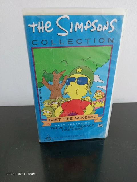 THE SIMPSONS COLLECTION Bart The General VHS Tapes Retro Vintage $13.00 ...