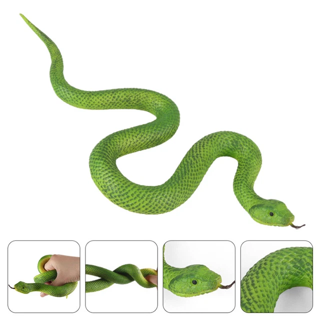 REALISTIC SNAKE SIMULATION Mamba Snakes Python Model Crawling Toys ...