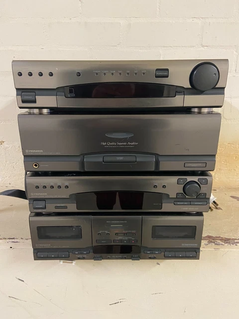 VINTAGE PIONEER STACK System M-J200 GR-J400 GT-J300WR CX-J400 90’s HI ...