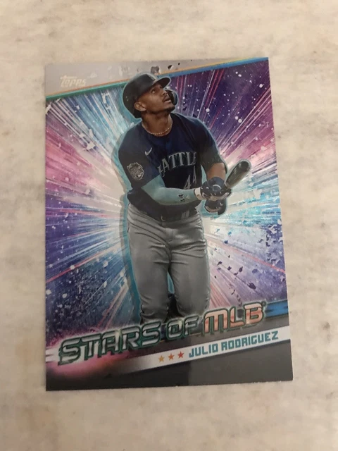 2024 TOPPS STARS of MLB Julio Rodriguez insert #SMLB-16 Seattle ...