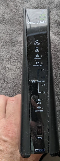 CENTURYLINK TECHNICOLOR C1100T DSL VDSL2 Modem w/802.11n WiFi Router ...