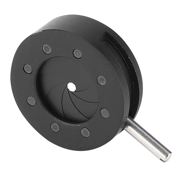 MICROSCOPE IRIS ADAPTER Aperture Adjustable Lens Optical Diaphragm For ...