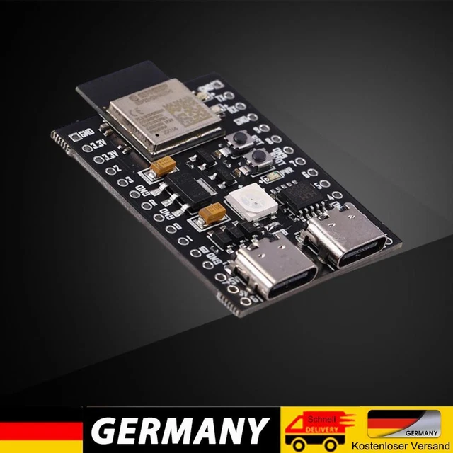 ESP32/ESP32-S3/ESP32-C3 SCHEDA DI sviluppo dual type-C (ESP32-C3) EUR 7,55 - PicClick IT