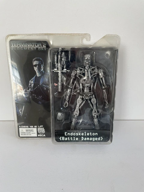 GENUINE NECA TERMINATOR 2 Judgement Day Endoskeleton Battle Damaged ...