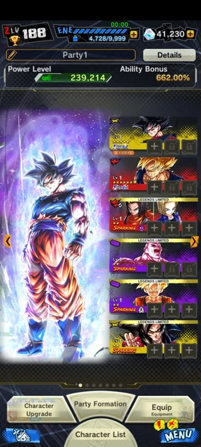 DRAGONBALL LEGENDS ACCOUNT with New Goku UI Ultra EUR 50,00 - PicClick IT