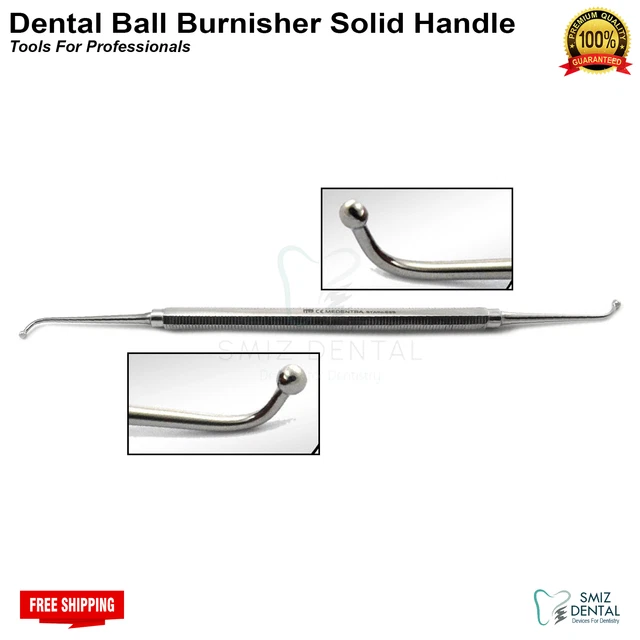 DENTAL BALL BURNISHER Instruments Restoration Filling Composite Restorative Tool £4.30 - PicClick UK