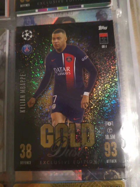 JACK GREALISH GOLD Dust An Gold Dust Mbappe Excellent Condition £25.00 ...