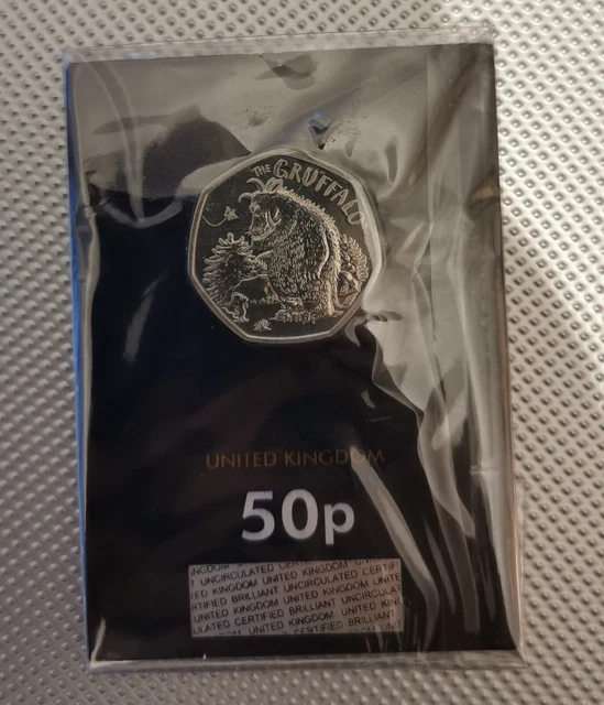 2019 GRUFFALO AND Mouse 50p Coin - BUNC Change Checker - Fifty Pence £ ...