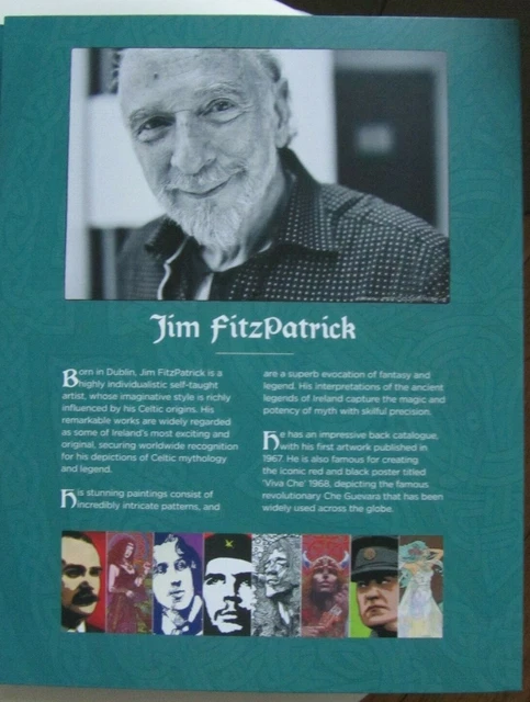 JIM FITZPATRICK GEDENKMEDAILLE für irische Mythen & Legenden - Eriu - Brandneu EUR 43,09 ...