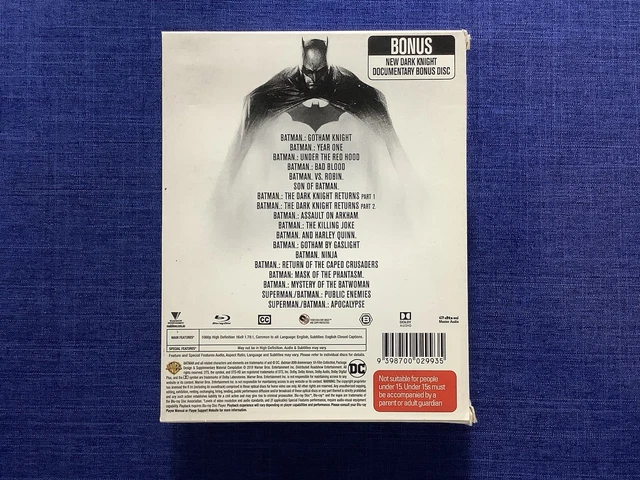 BATMAN-80TH MOVIE : Collection (Blu-ray, 2019) DCU - Like New Region B ...