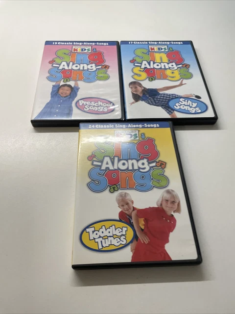 CEDARMONT KIDS SING-ALONG-SONGS (3 DVD Lot) EUR 27,12 - PicClick DE