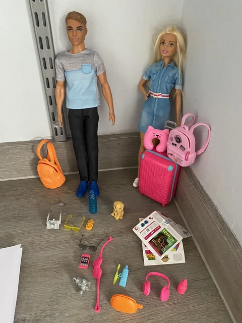 BARBIE DREAMHOUSE ADVENTURES Barbie And Ken Travel Doll Playsets £3.99 ...