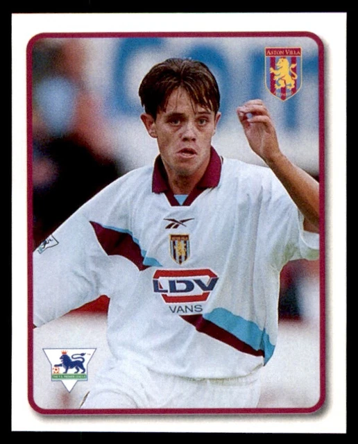TOPPS PREMIER LEAGUE Superstars (1999-2000) Lee Hendrie Aston Villa No ...