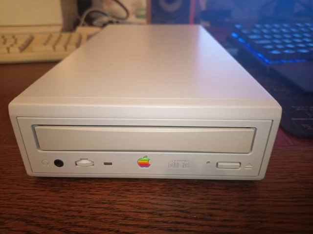 APPLE II / IIe / IIGS APPLECD 600E SCSI Lecteur CD x4 Externe EUR 225 ...