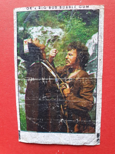 OK KAUGUMMIBILD WESTERN Karl May Old Shatterhand Winnetou im Liano ...