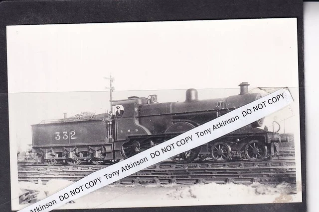 LMS - Ex Midland Railway - 4-4-0 - No. 332 - Small Lms - Photo #13876 £ ...