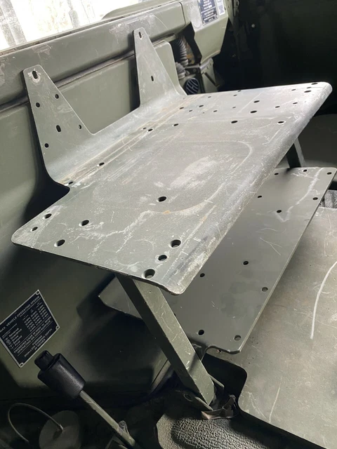 US ARMY MOUNTING Base Set Humvee M998 Hummer Radio Table Standard With ...