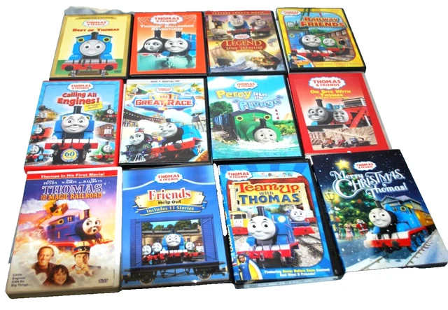 THOMAS AND FRIENDS DVD Lot of 10 DVDs Various Titles All Tested Working ...