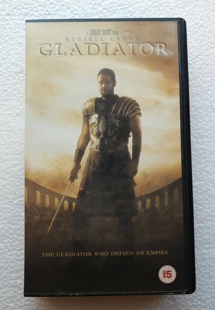 VHS GLADIATOR 2000 Russell Crowe Ridley Scott EUR 3,49 - PicClick IT