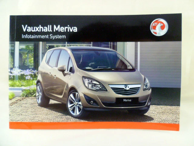 VAUXHALL AUDIO NEW MERIVA RADIO CD MP3 & SAT NAV Operation Instructions ...
