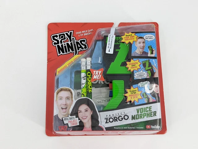 SPY NINJAS PROJECT Zorgo Voice Morpher Record and Disguise your Voice ...