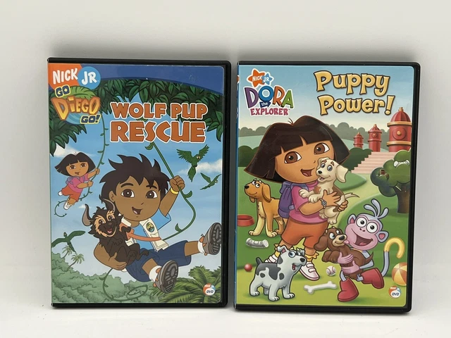 DORA THE EXPLORER: Wolf Flip Rescue & Puppy Power (DVD)Lot 2 £14.06 ...