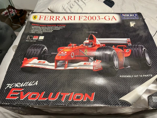 NIKKO RC FORMULA Evolution Ferrari F2003 GA 1/10 Scale Classic ...