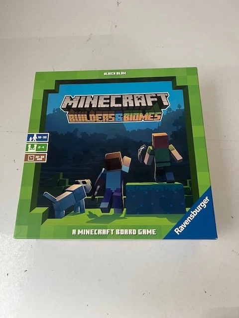 MINECRAFT BUILDERS AND Biomes Board Game Ravensburger £14.00 - PicClick UK