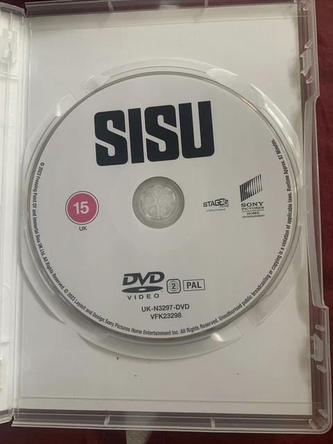 SISU DVD IN Good Condition with Free Postage See Description EUR 7,04 ...