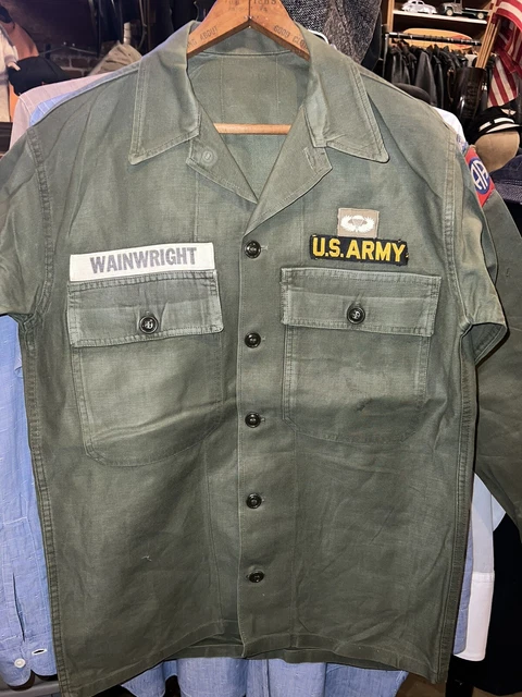 VINTAGE VIETNAM WAR US ARMY Military Uniform JACKET Og107 Sz M £79.76 ... VINTAGE VIETNAM WAR US ARMY Military Uniform JACKET Og107 Sz M £79.76 ...