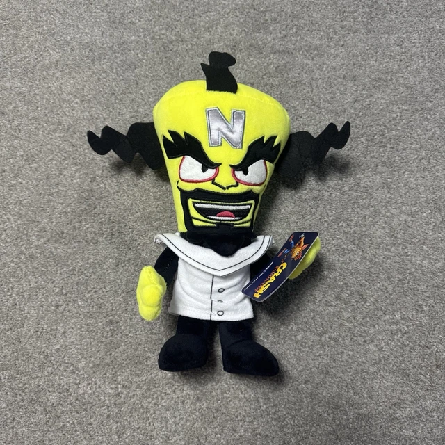 DR NEO CORTEX Crash Bandicoot Plushie Soft Toy Collectable Plush 30cm ...