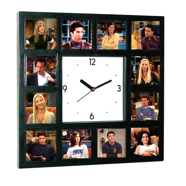 BIG FRIENDS TV Show Clock Ross Joey Chandler Rachel Phoebe Monica ...