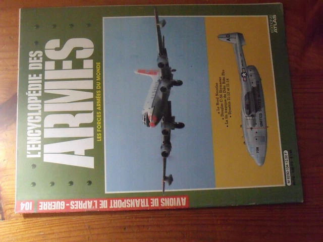 L'ENCYCLOPEDIE DES Armes N°104 Avions de transport de l'apres-guerre ...