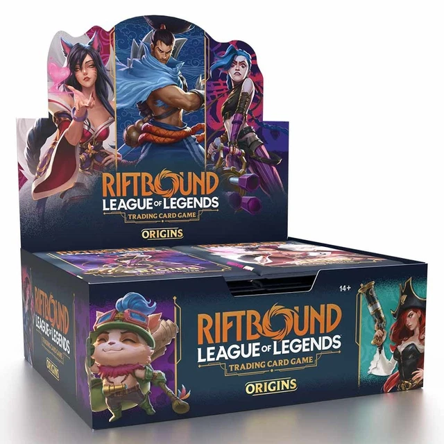 RIFTBOUND LEAGUE OF Legends TCG - Origins Booster Box ENGLISH - Ready ...